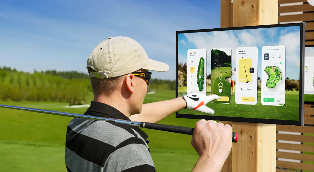 Clarity Max Touch UHD 4K Monitors Boost Golf Simulators